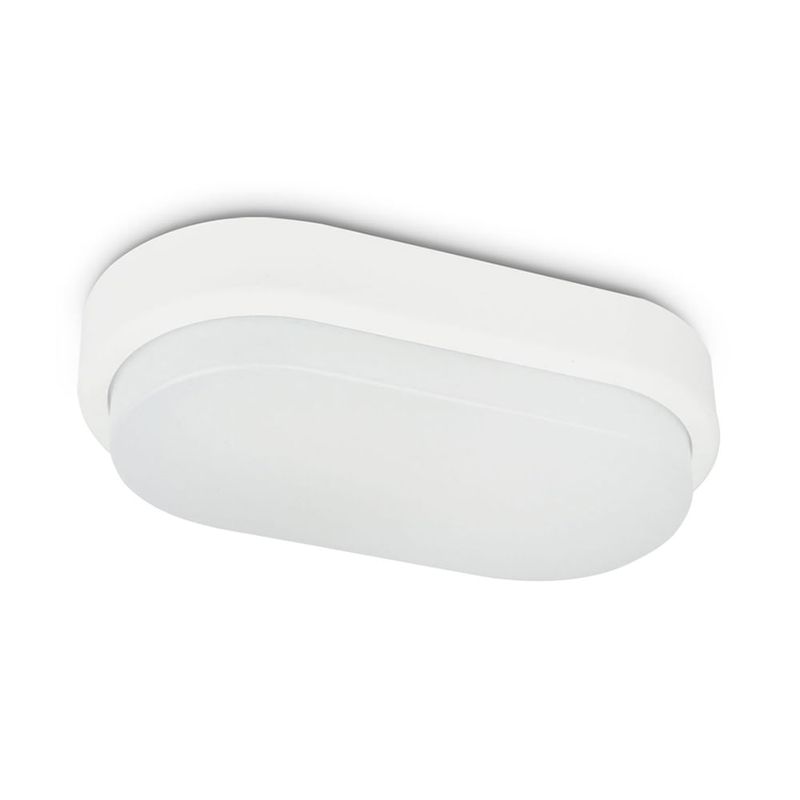 Aplique LED Pill blanco 12W 6500K 840lm IP54 | Maviju en Promart